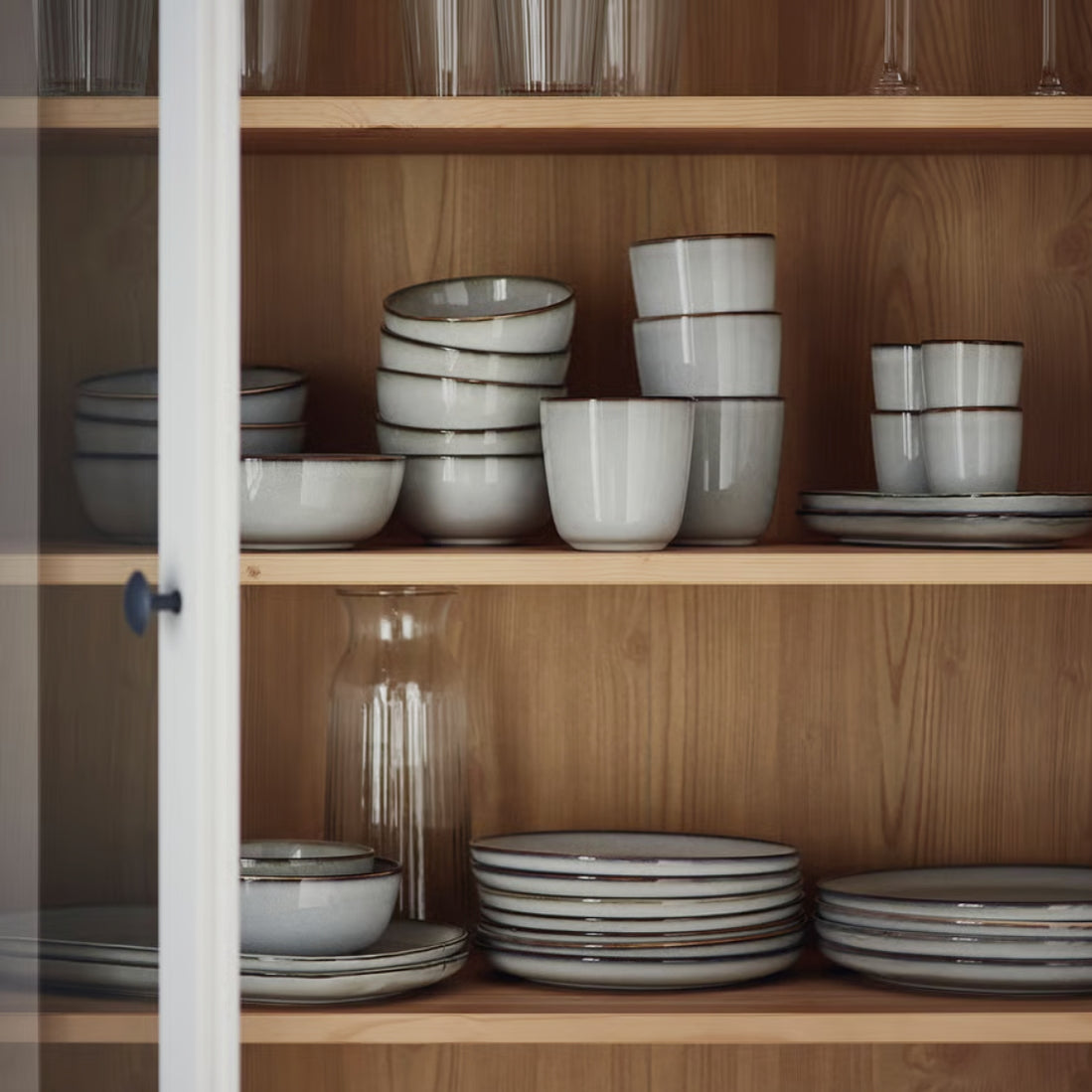 IKEA GLADELIG Bowl – Elegant Stoneware in Grey (11 cm, 14 cm) | Digital ...